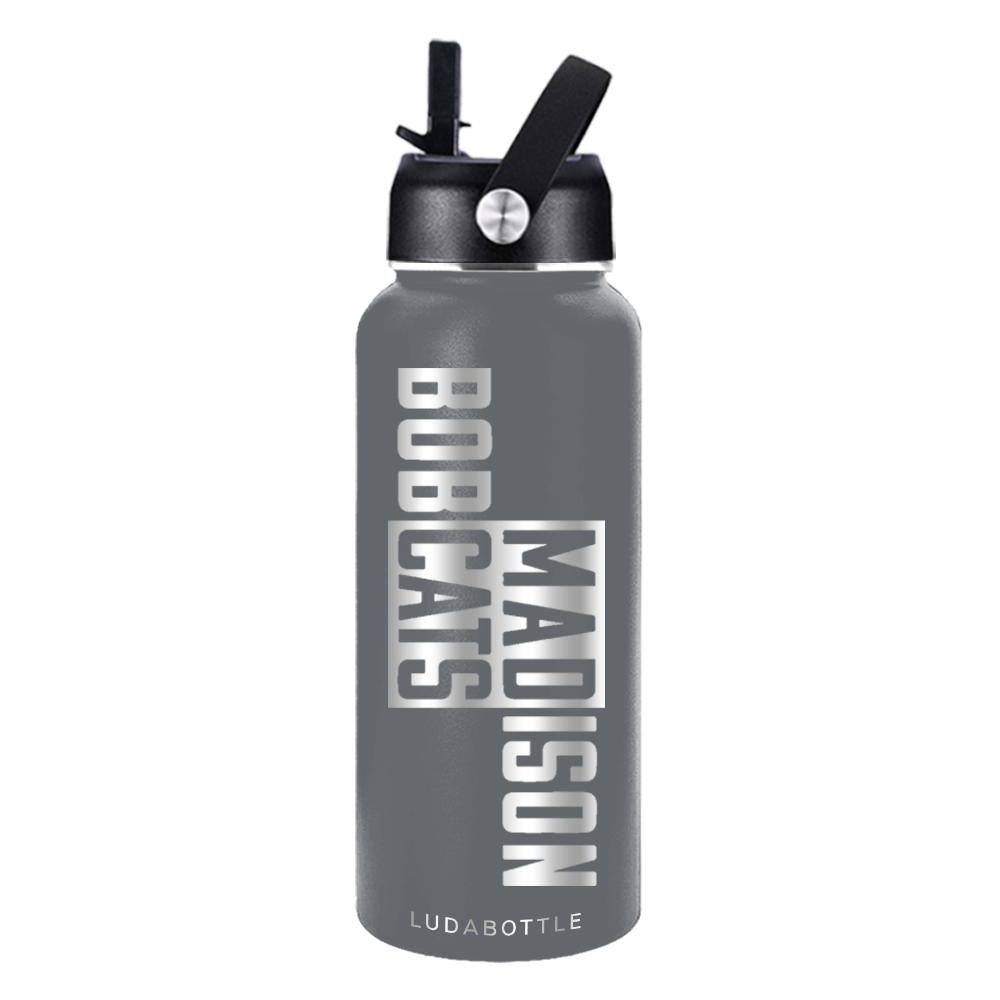 32oz BOTTLE MADISON MAD CATS – LUDABOTTLE